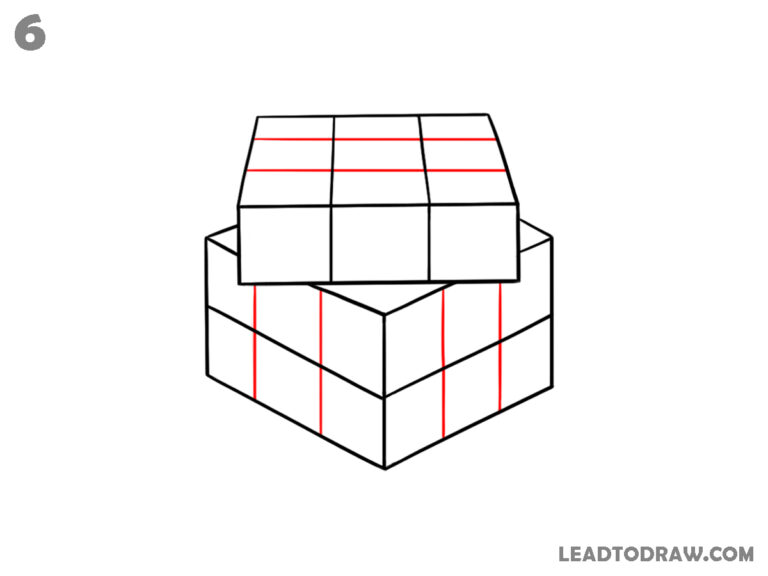 How to Draw a Rubik's Cube in an Easy Way